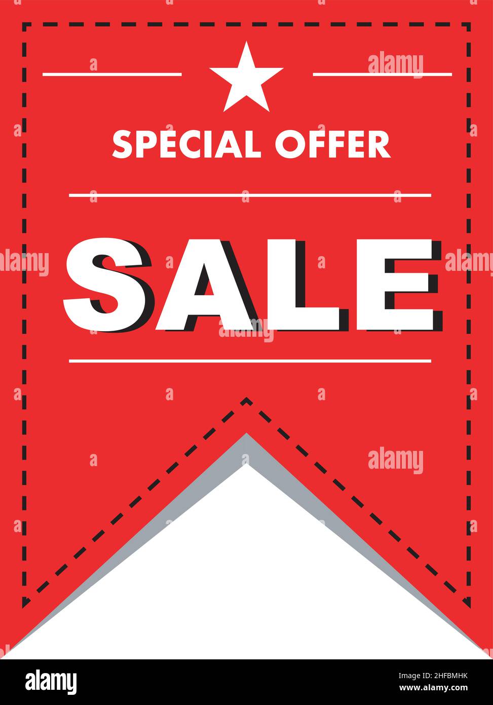 Sales banner template isolated vector Stock Vector Image & Art - Alamy