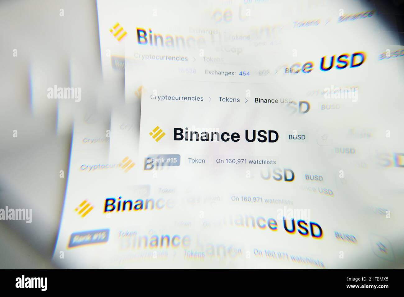 Busd logo hi-res stock photography and images - Alamy