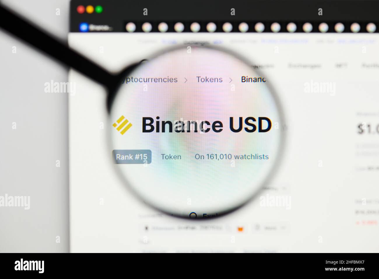 Busd coin hi-res stock photography and images - Alamy