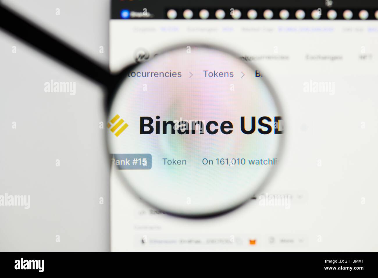 Busd logo hi-res stock photography and images - Alamy