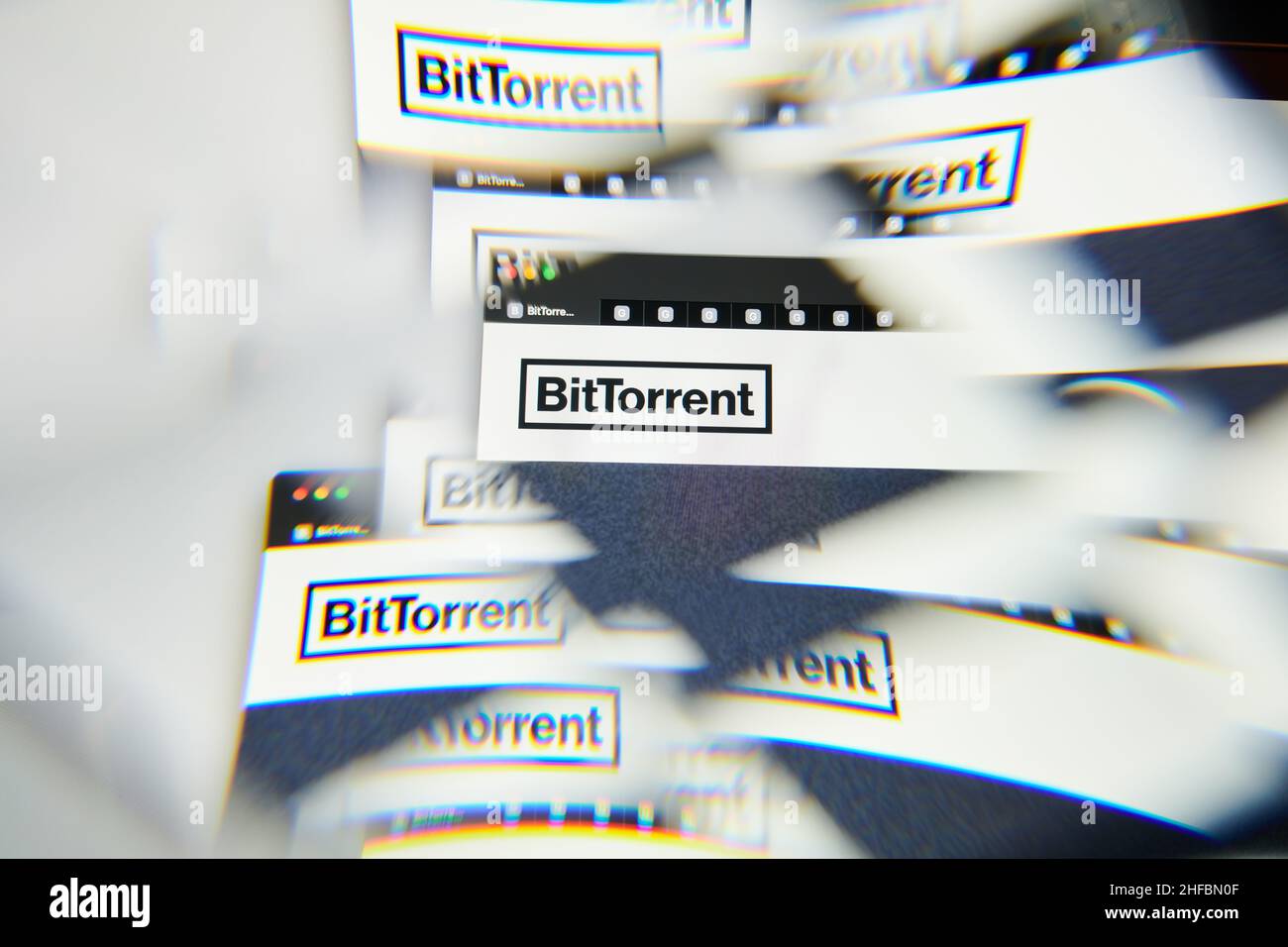 Bittorrent logo hi-res stock photography and images - Alamy