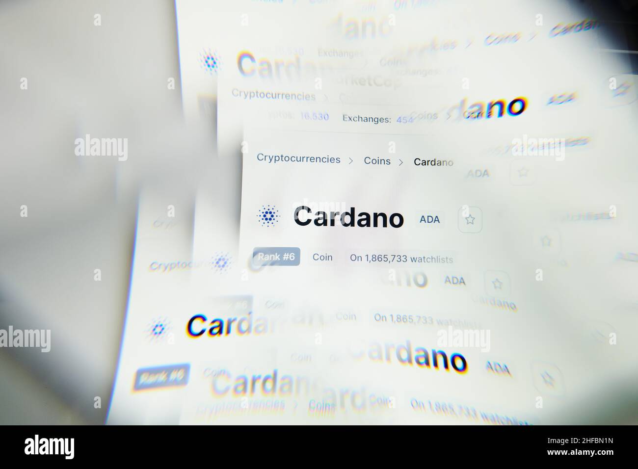 Logo cardano hi-res stock photography and images - Alamy