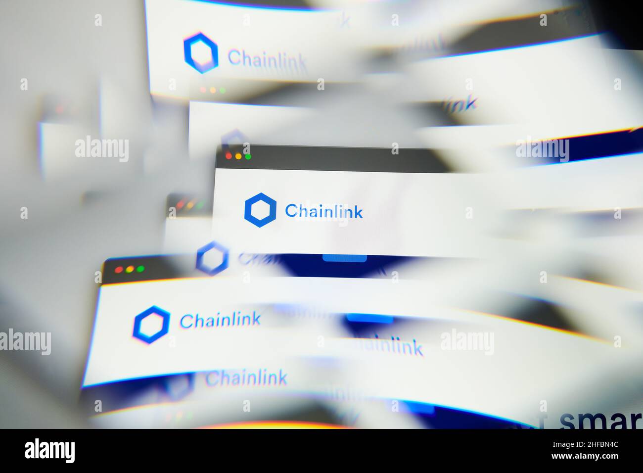 Chainlink logo hi-res stock photography and images - Alamy