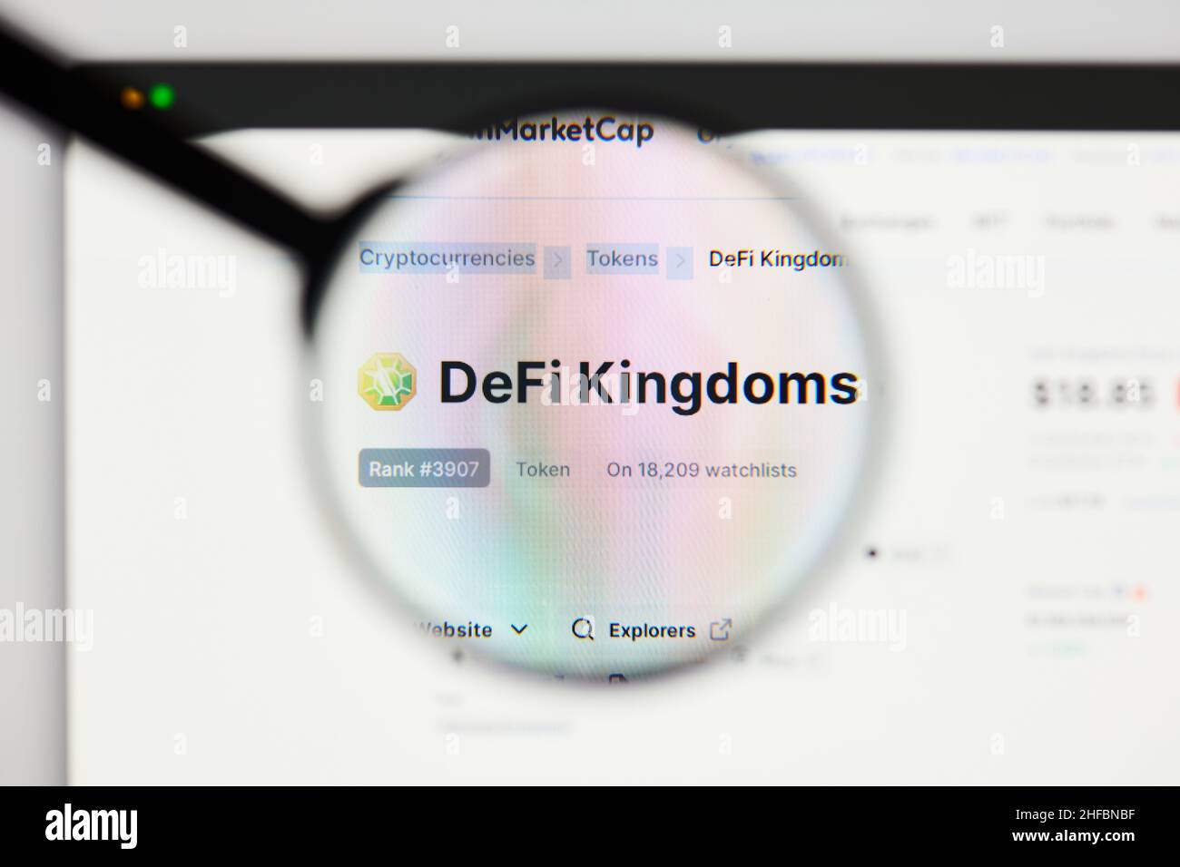 Defi kingdoms hi-res stock photography and images - Alamy