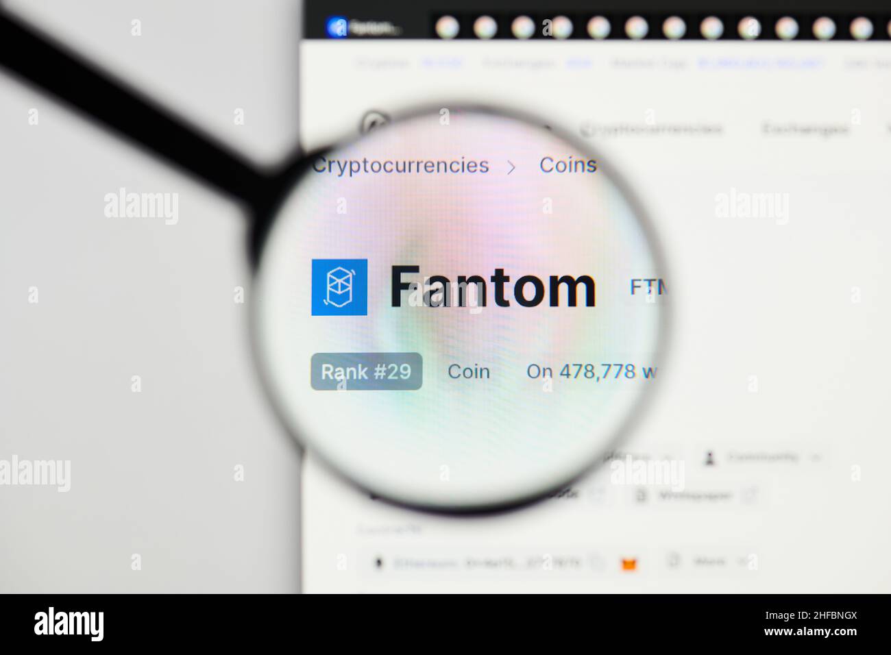 Fantom blockchain hi-res stock photography and images - Alamy