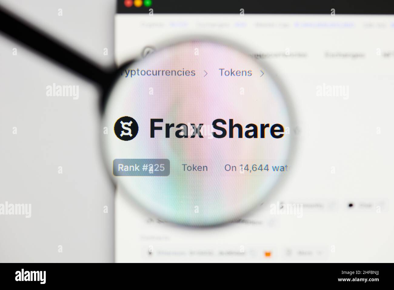 Frax share hi-res stock photography and images - Alamy