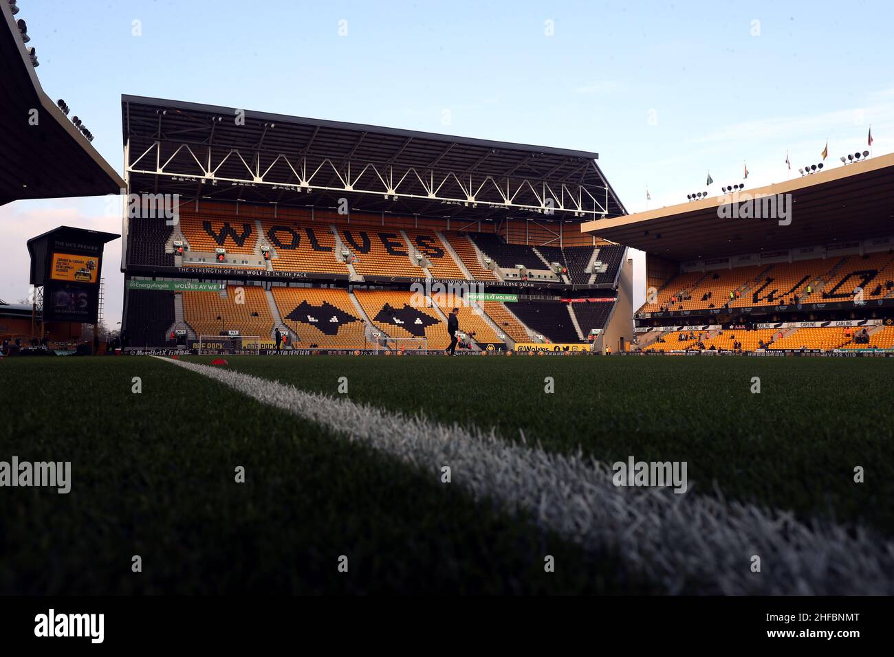 General view of the ground ahead of the Premier League match at ...