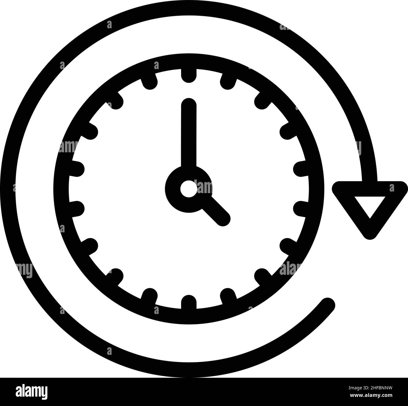 Clock timekeeper Black and White Stock Photos & Images - Alamy