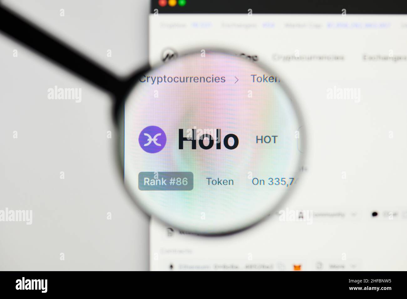 Holo hot coin hi-res stock photography and images - Alamy