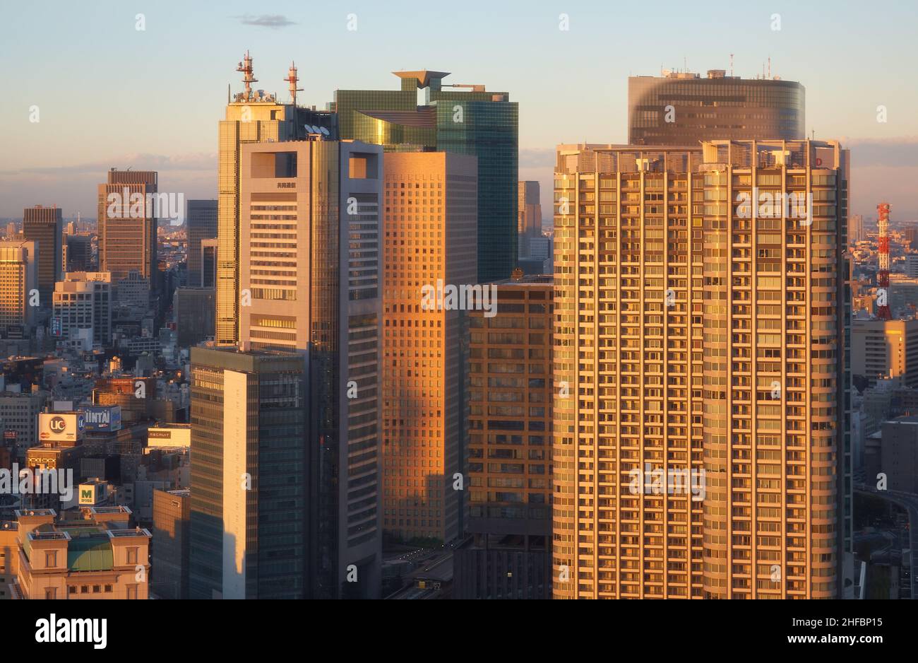 Tokyo japan november cityscape skyline hi-res stock photography and ...