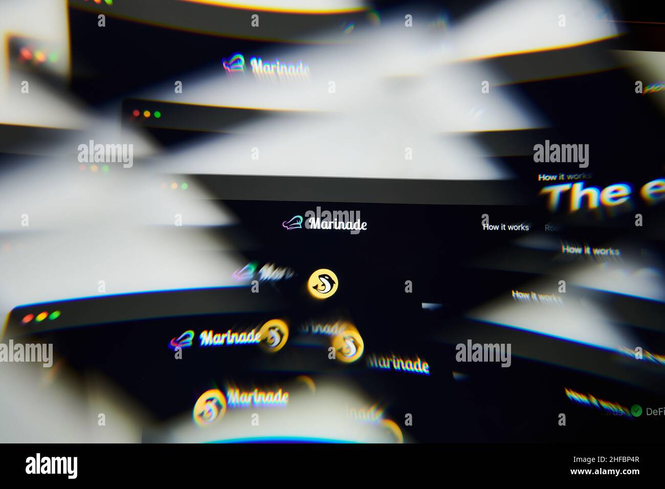 Marinade staked sol hi-res stock photography and images - Alamy