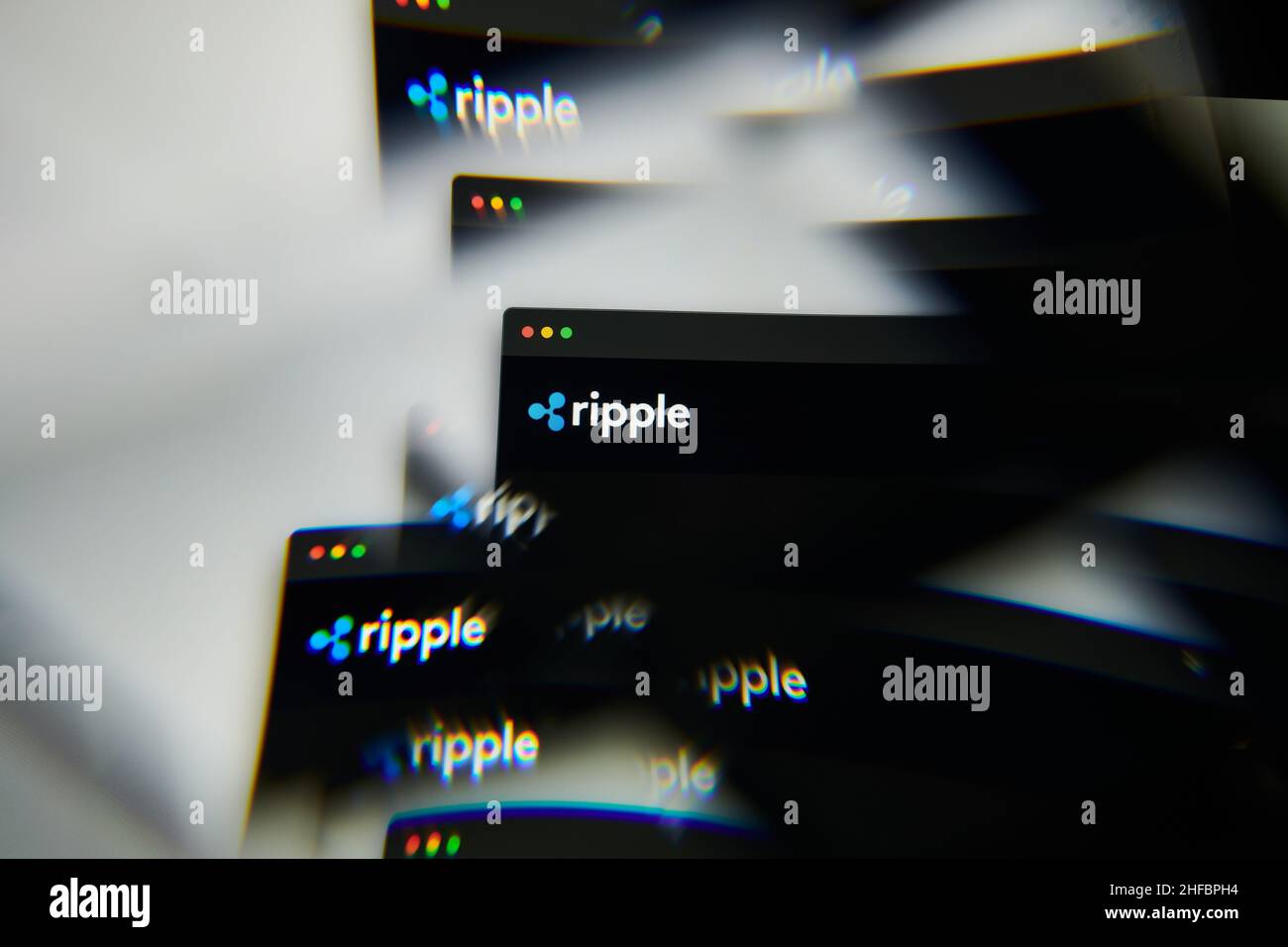 Ripple logo hi-res stock photography and images - Alamy