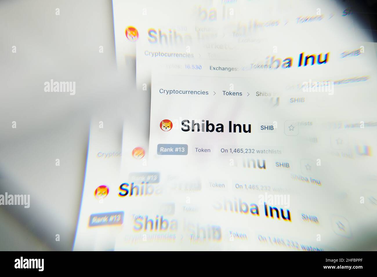 Shiba inu coin logo hi-res stock photography and images - Alamy