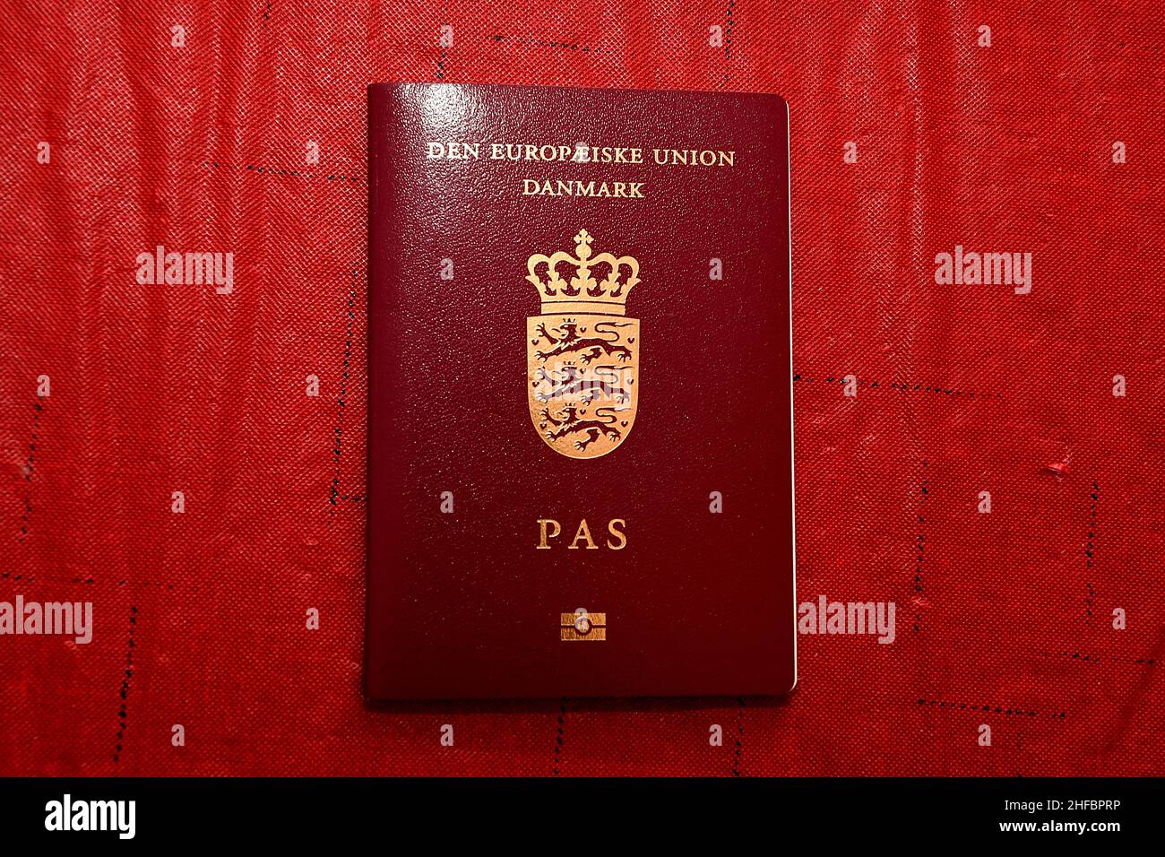 Denmarks passport hi-res stock photography and images - Alamy