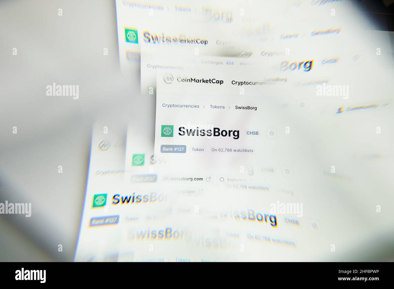 Swissborg chsb logo hi-res stock photography and images - Alamy