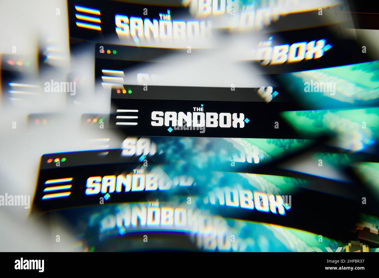 Sandbox logo hi-res stock photography and images - Alamy