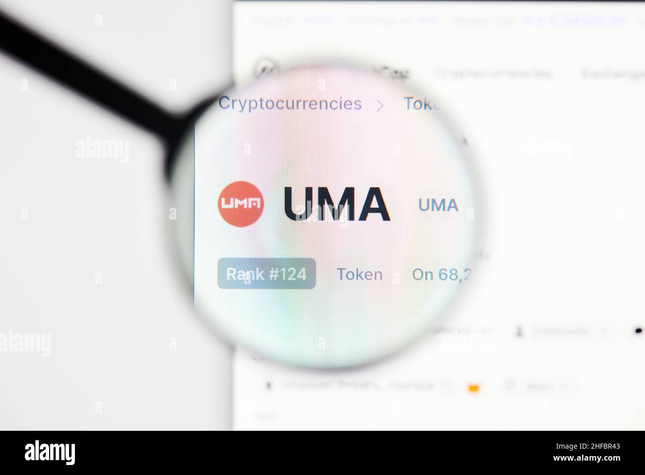 Uma crypto currency hi-res stock photography and images - Alamy