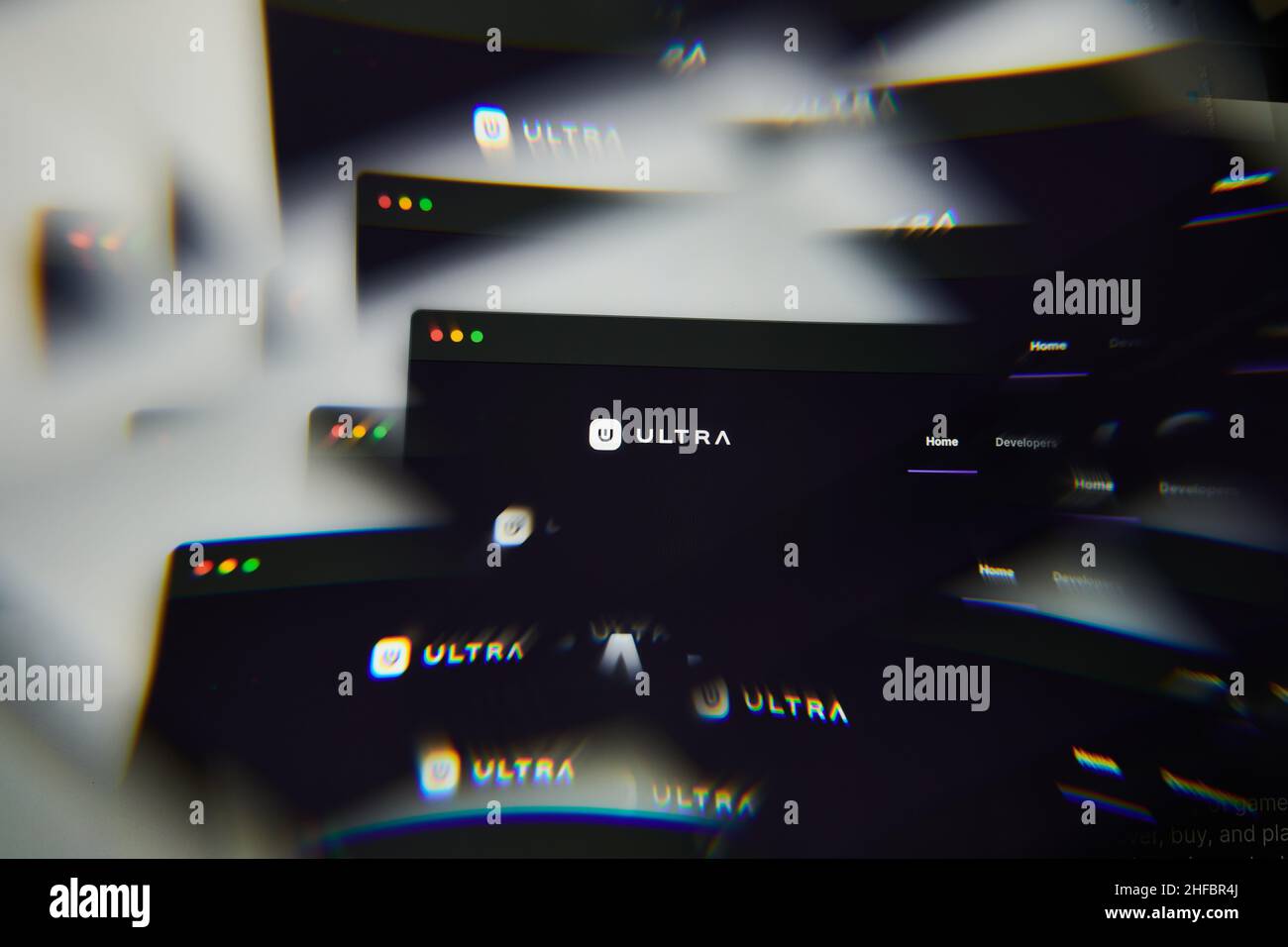 Uos logo hi-res stock photography and images - Alamy