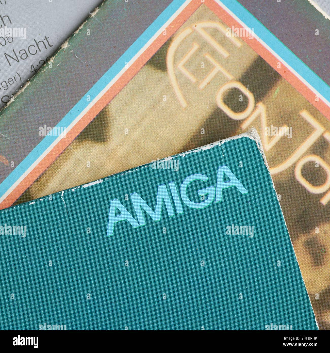 Records of the former GDR record label Amiga, which today belongs to ...