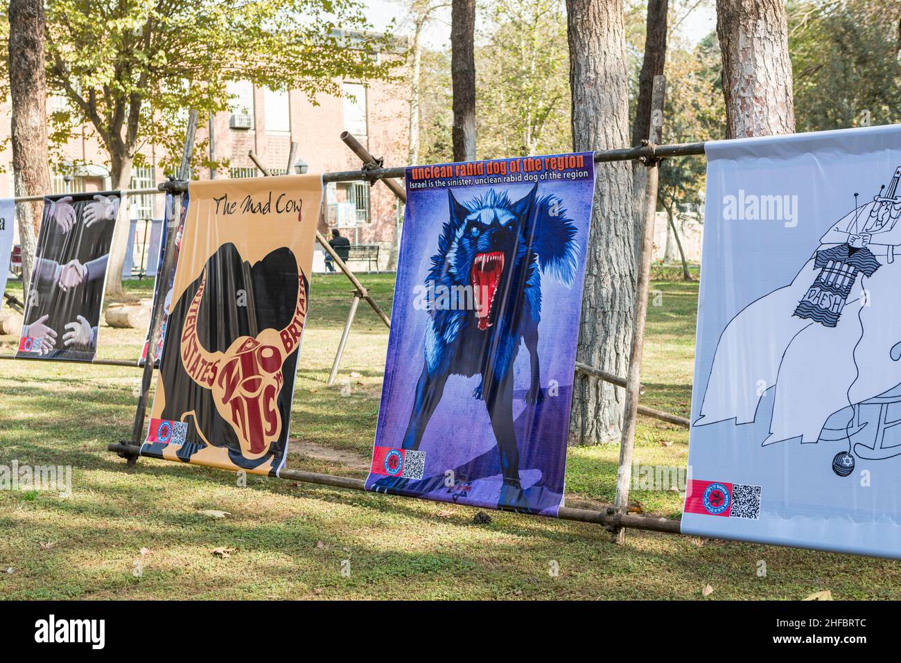 Anti american banner hi-res stock photography and images - Alamy