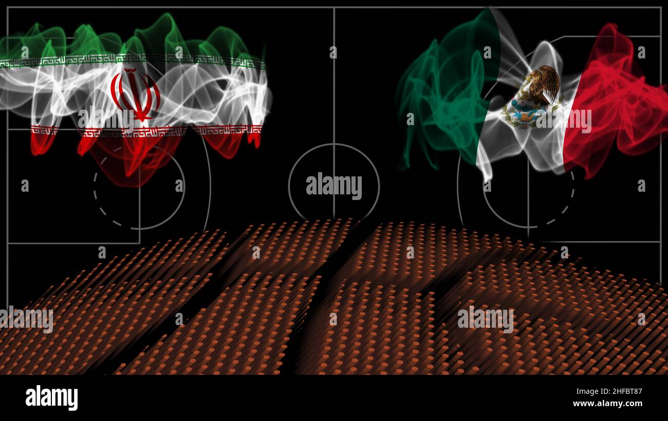 Mexico iran flag hi-res stock photography and images - Alamy