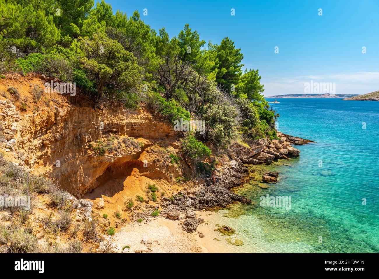 Rab island paradise beach hi-res stock photography and images - Alamy