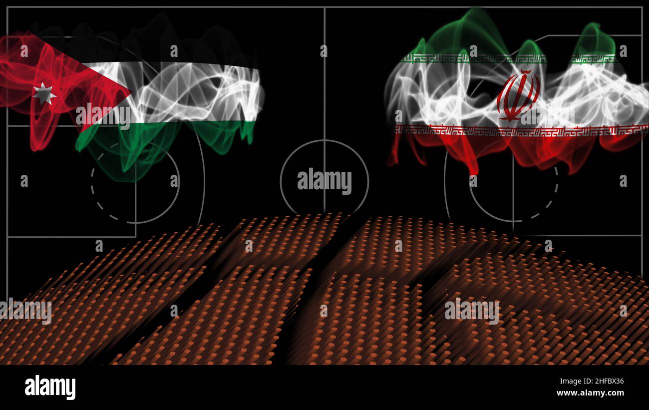Jordan iran flag hi-res stock photography and images - Alamy