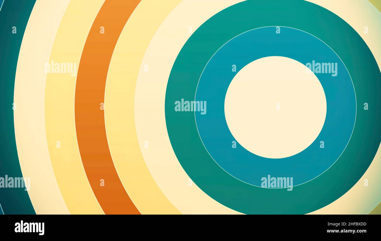 Circle transitions. Cricle appearance, trickling, Animation of ...