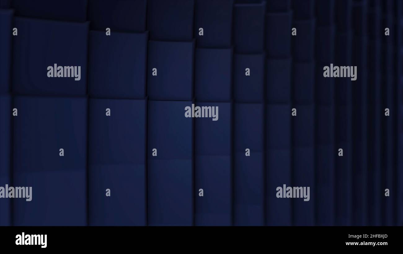 Background with colorful rotating vertical rectangular blocks, loop. Grid of randomized colorful ...