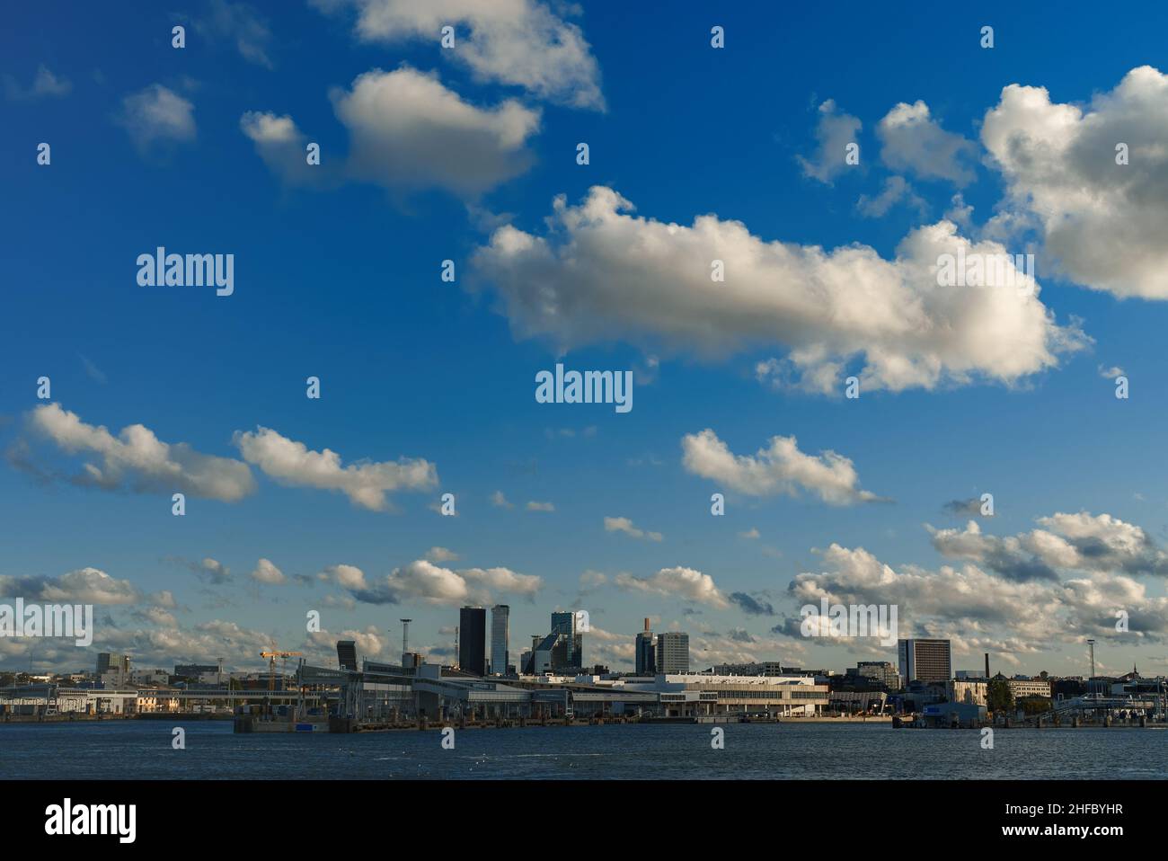 Skyline ferry terminals city hi-res stock photography and images - Alamy