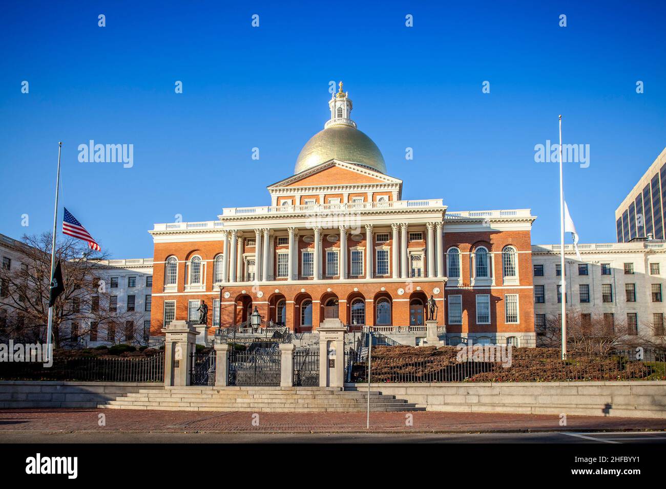 The Massachusetts State House Stock Photo - Alamy