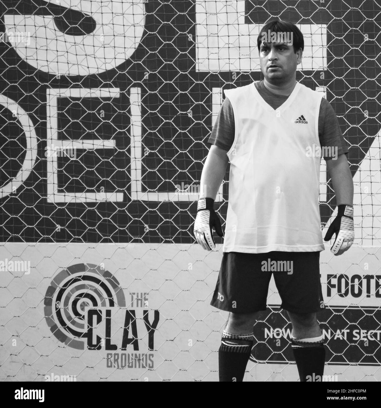 New Delhi, India - July 01 2018: Footballers of local football team ...