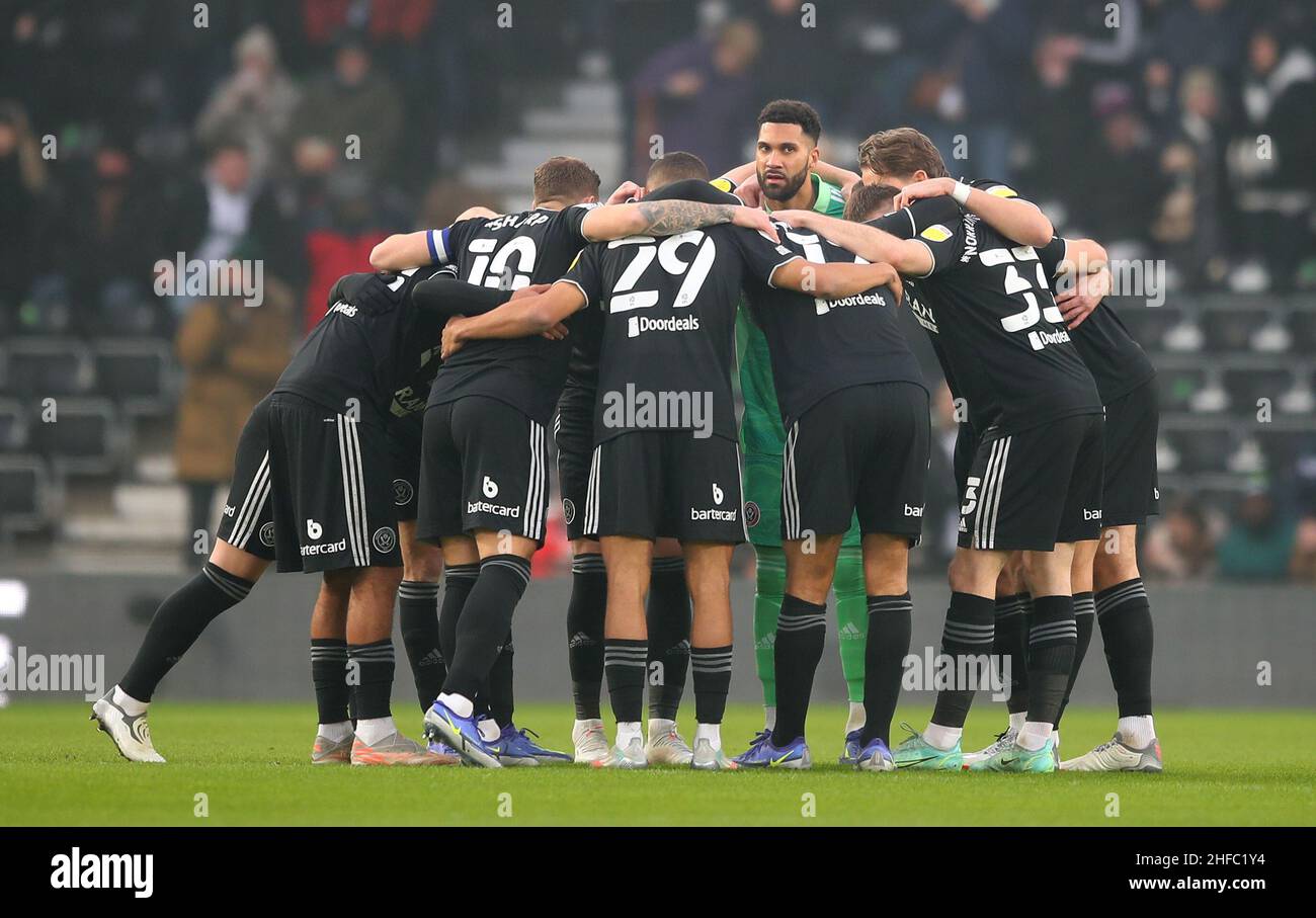 Derby county v sheffield united hi-res stock photography and images - Alamy