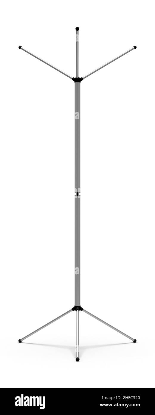 Front View of a Tri Banner Mechanism assembly 3d rendered illustration ...