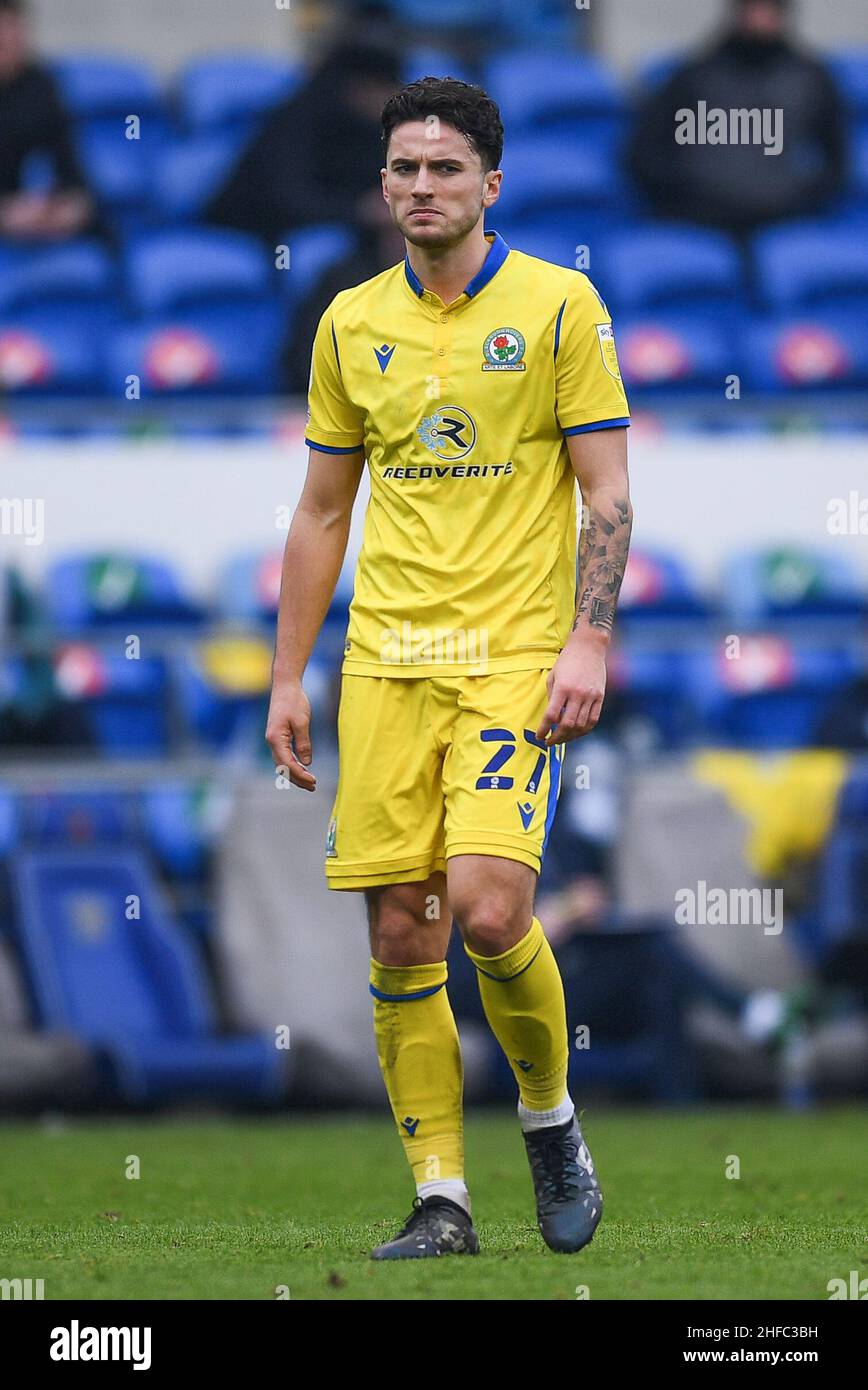 Lewis Travis #27 of Blackburn Rovers during the game Stock Photo - Alamy