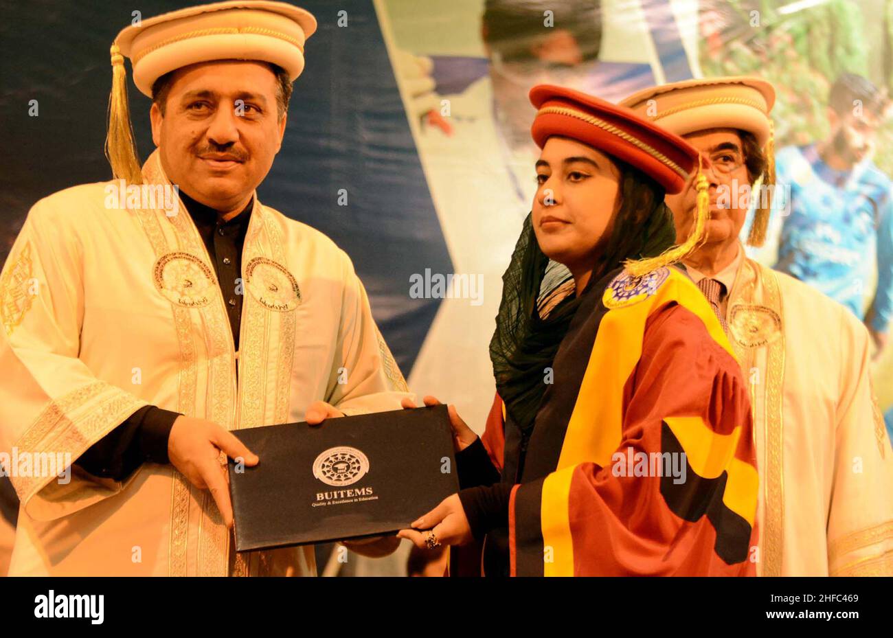 Pakistan. 15th Jan, 2022. Balochistan Governor, Syed Zahoor Ahmed Agha ...