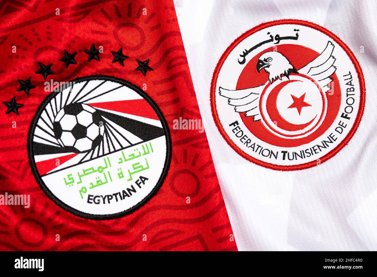 Egypt national football team logo hi-res stock photography and images ...