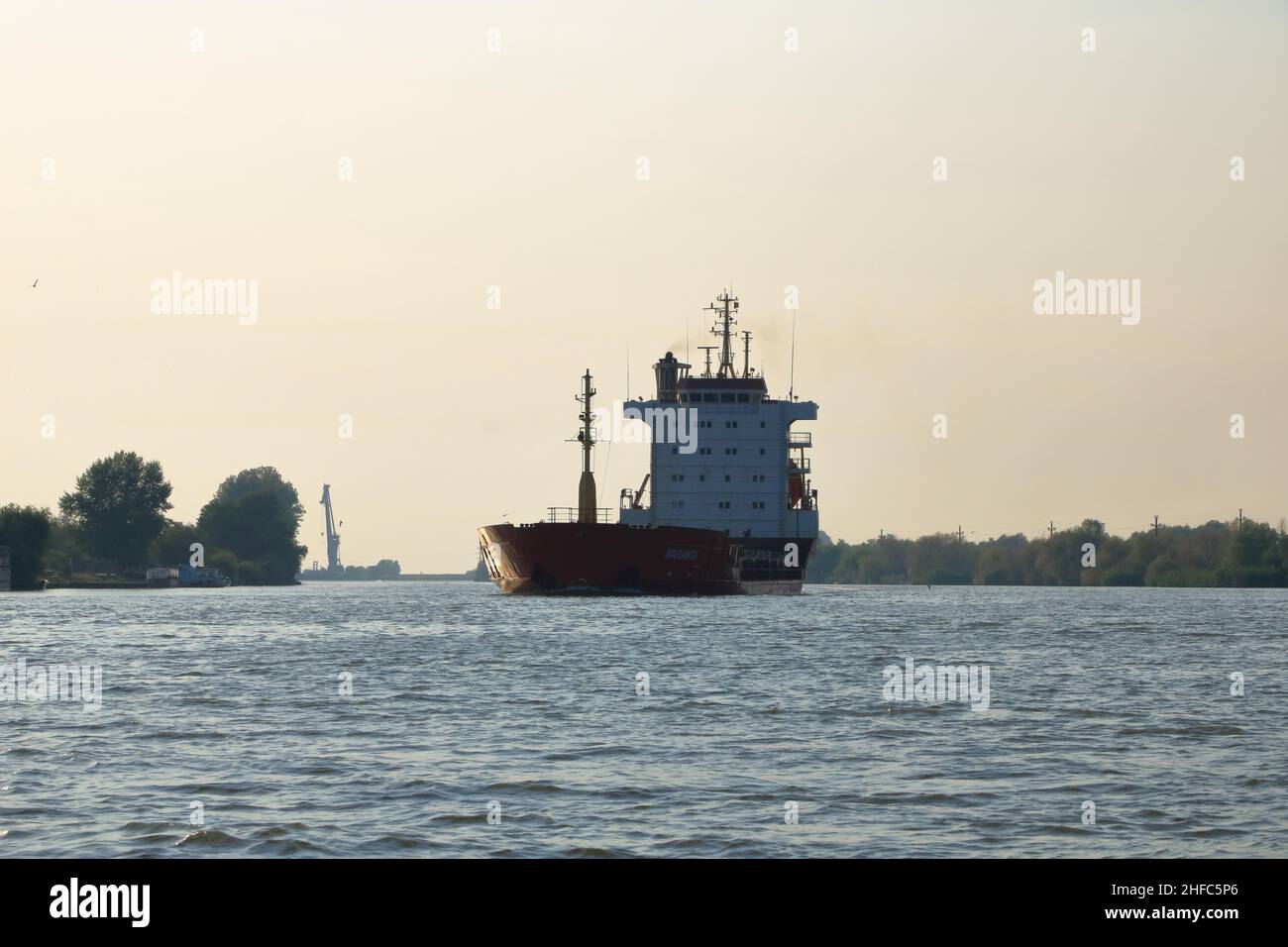 Cargo ship danube delta hi-res stock photography and images - Alamy
