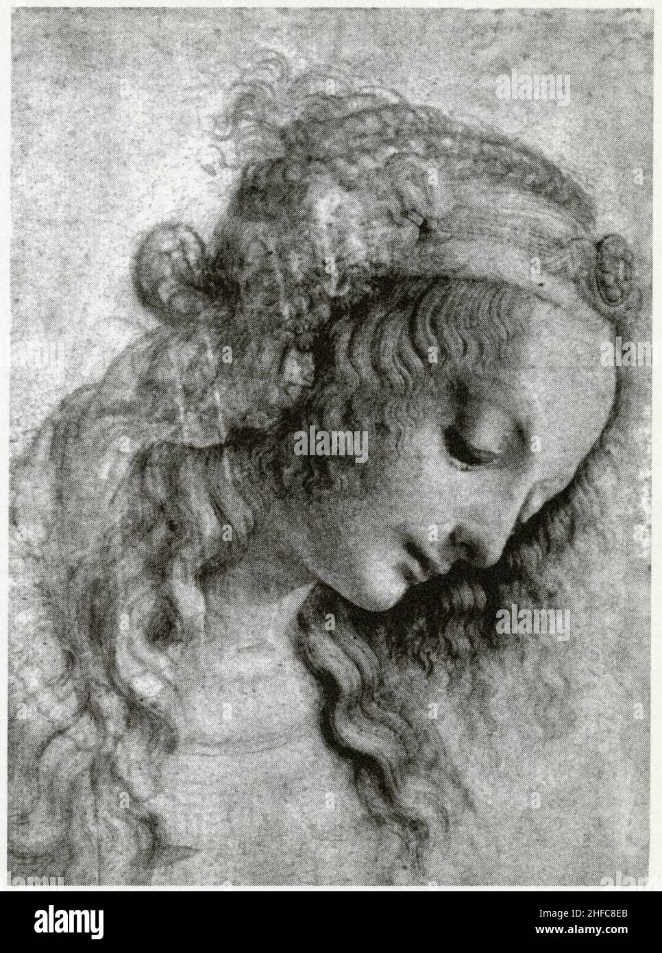 Red chalk drawing hi-res stock photography and images - Alamy