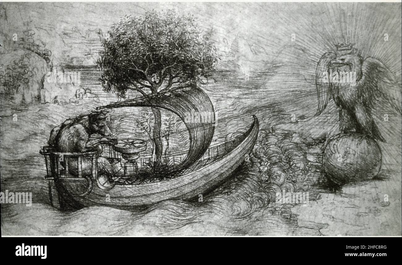 Red chalk drawing leonardo da vinci hi-res stock photography and images ...