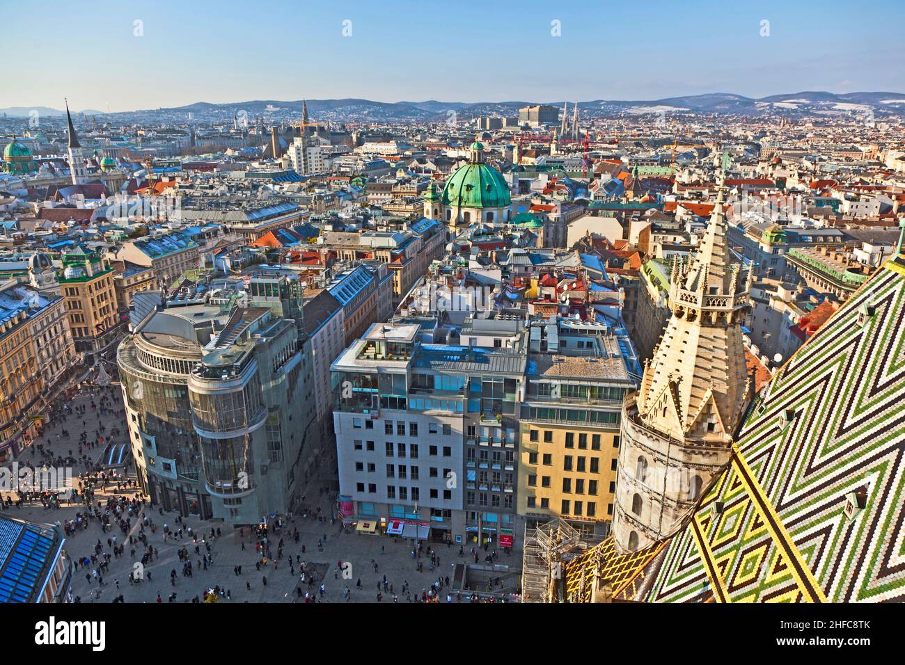 Vienna overview dome hi-res stock photography and images - Alamy