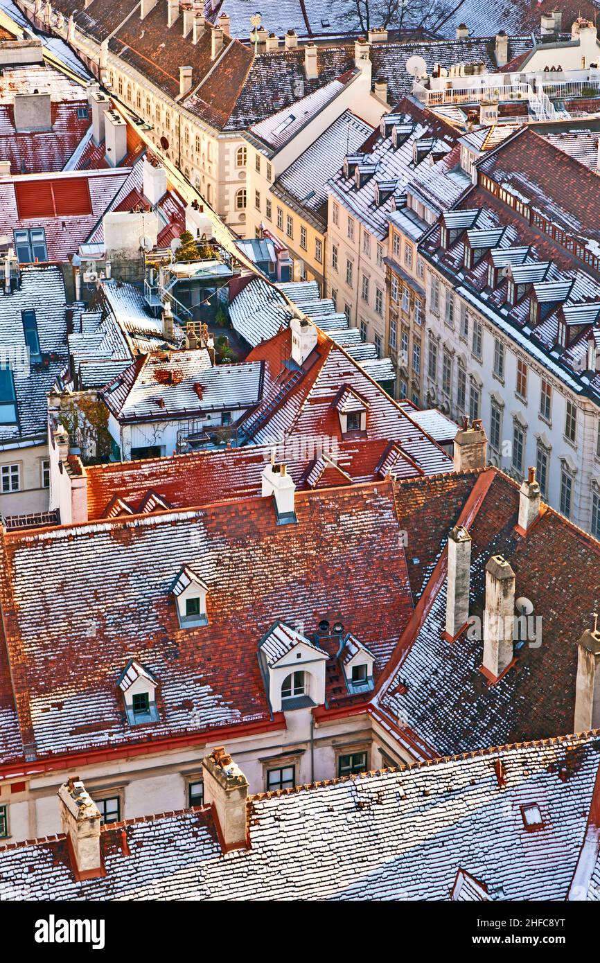 View over vienna hi-res stock photography and images - Alamy