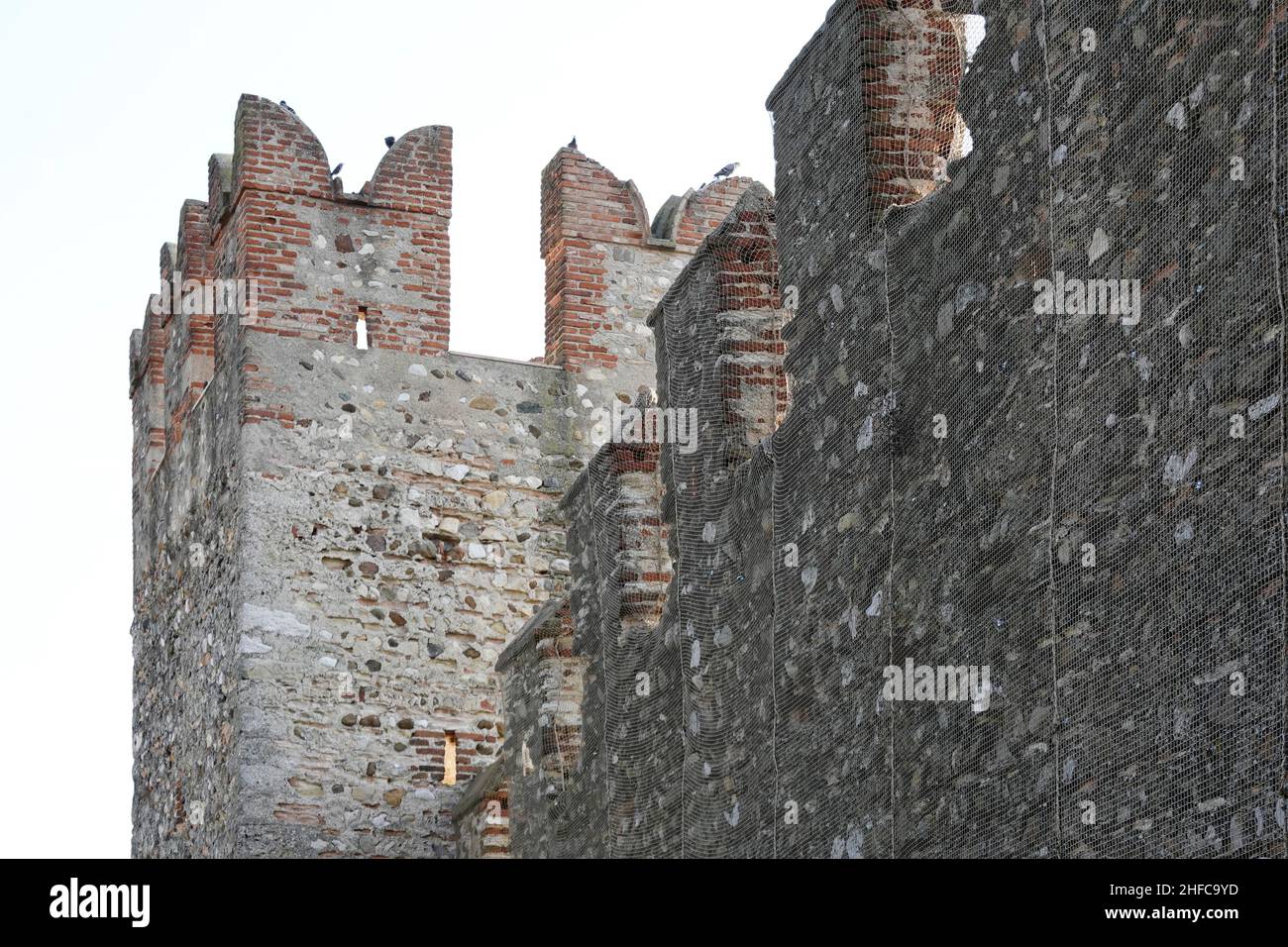 Architecture of Sirmione old town , Italy, Europe Stock Photo - Alamy