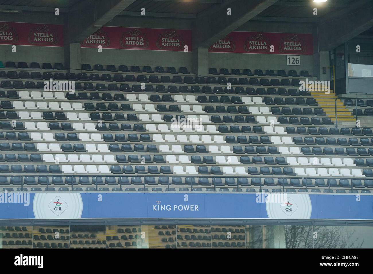 Het king power at den dreef stadion hi-res stock photography and images ...