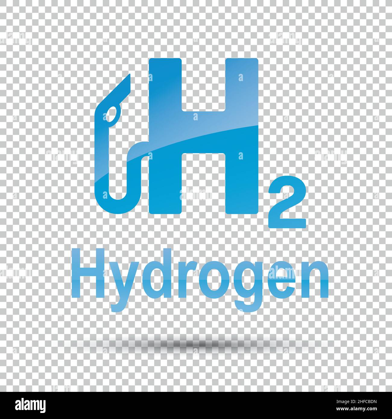 Hydrogen Gas Symbol 34 Hydrogen Gas Molecule High Res Vector Graphics