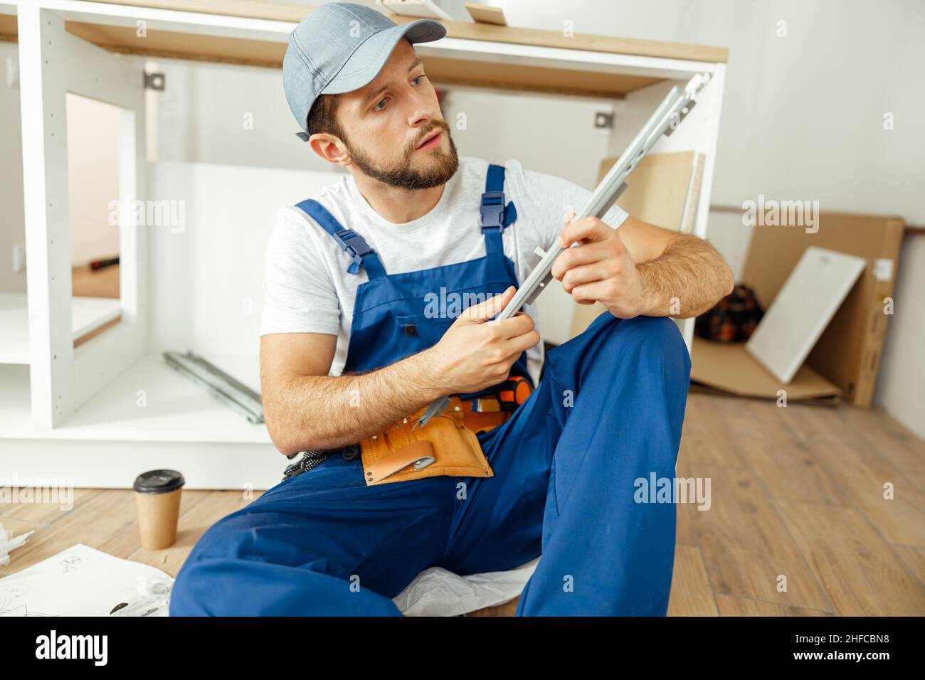 Kitchen overalls hi-res stock photography and images - Alamy