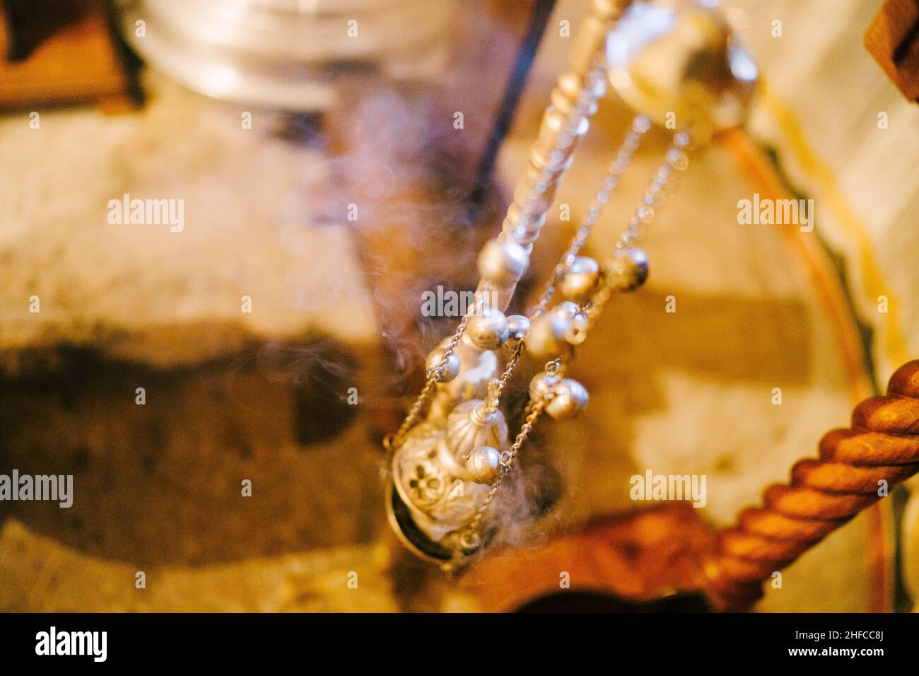 Smoking censer hi-res stock photography and images - Alamy