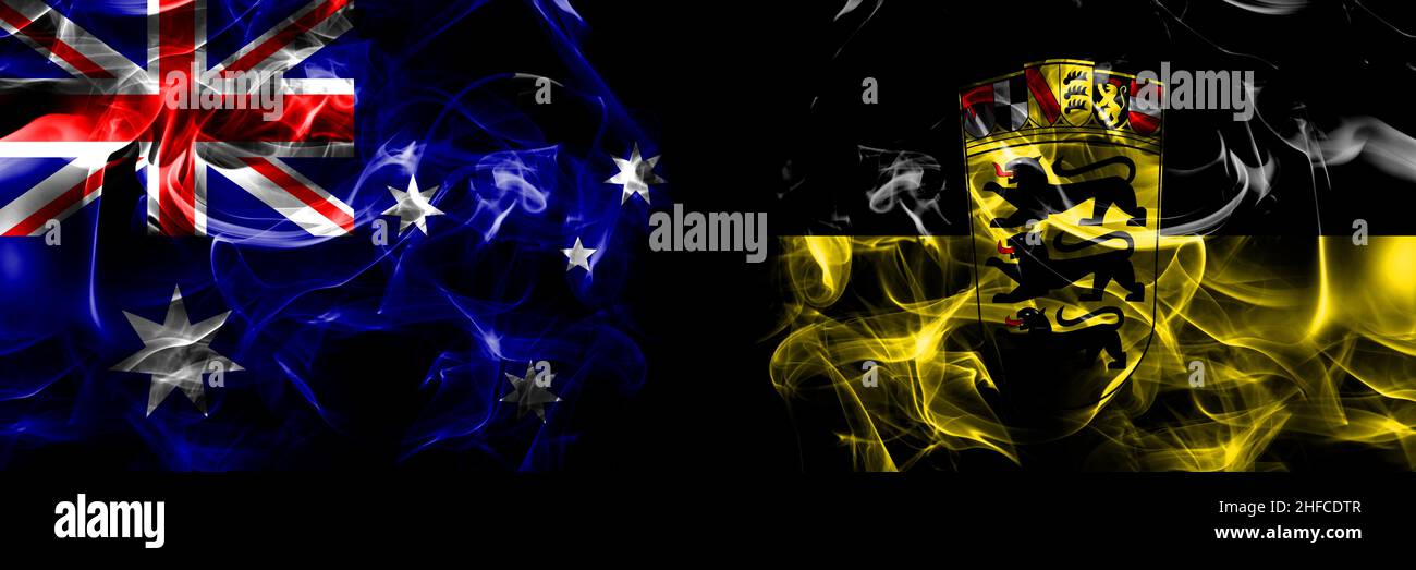 Flags of Australia, Australian vs Germany, German, Deutschland, Baden ...