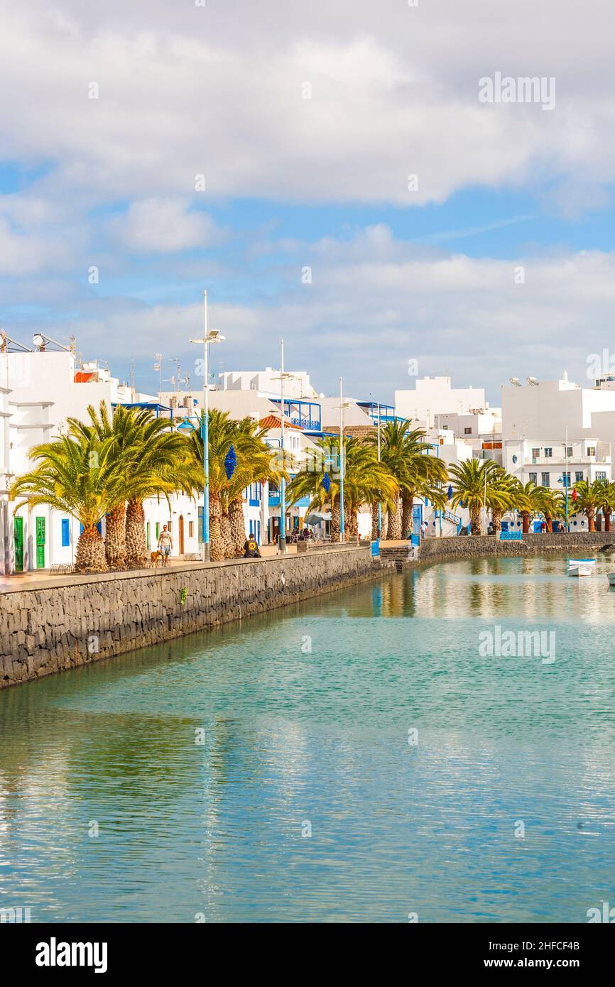 Charco de San Gines, Arrecife, Lanzarote Stock Photo - Alamy