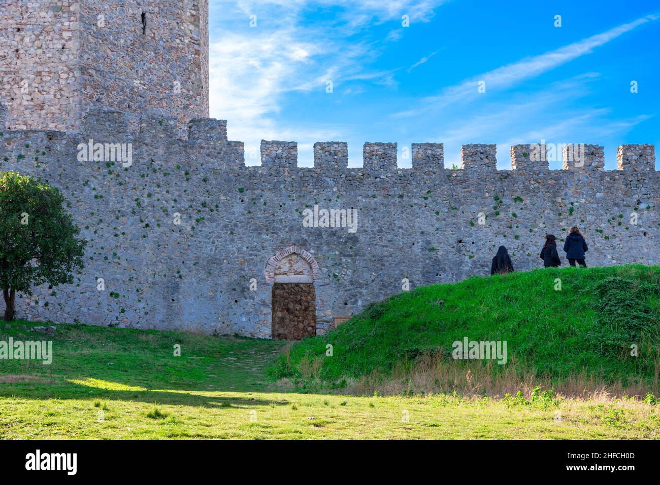 Castle of Platamonas, an important touristic attraction of central ...